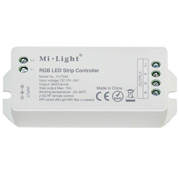 Kontroler LED MI-LIGHT MI-LIGHT RGB 12-24V DC 15A | Mi-Light - Ledzik